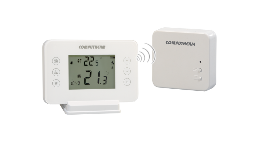 COMPUTHERM T70RF vezeték nélküli (rádiófrekvenciás), programozható, digitális szobatermosztát ...
